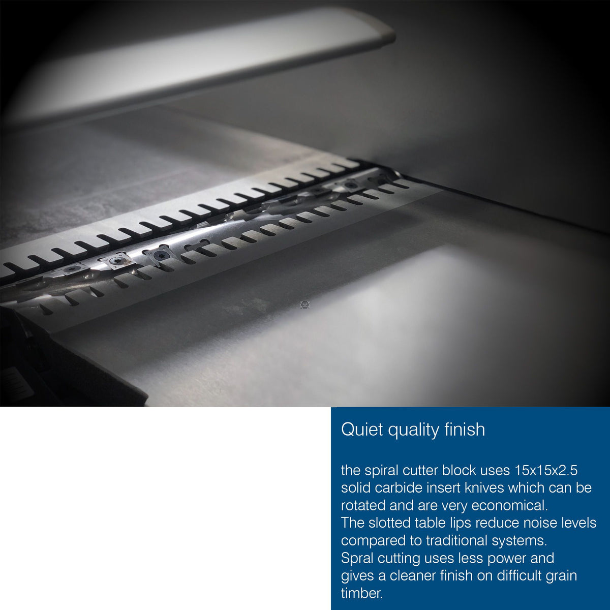 ITECH 400C SPIRAL PLANER THICKNESSER 400V – Aries Duct Fix Ltd.